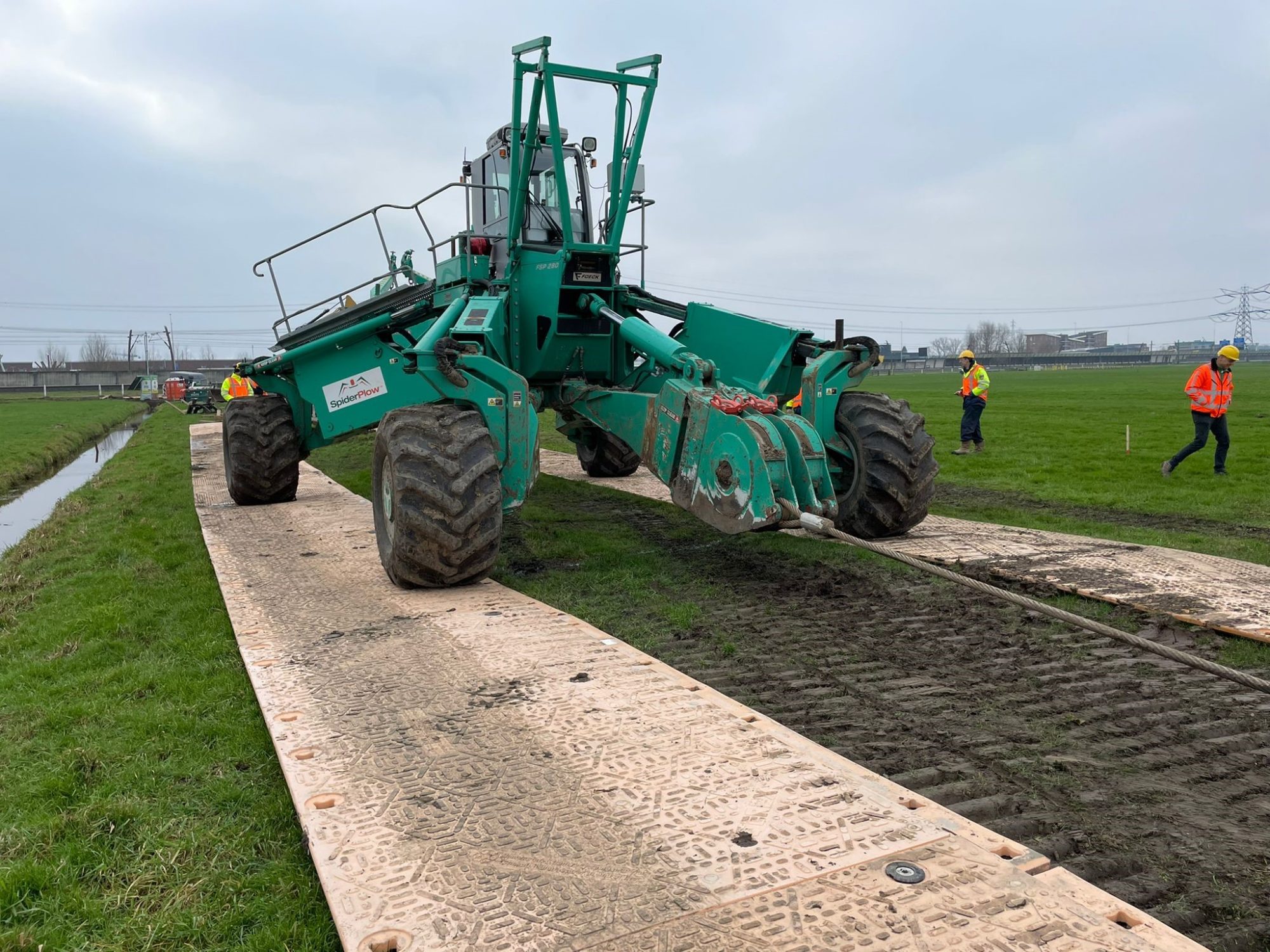 Ondergrondse infra rijplaten | Ferex