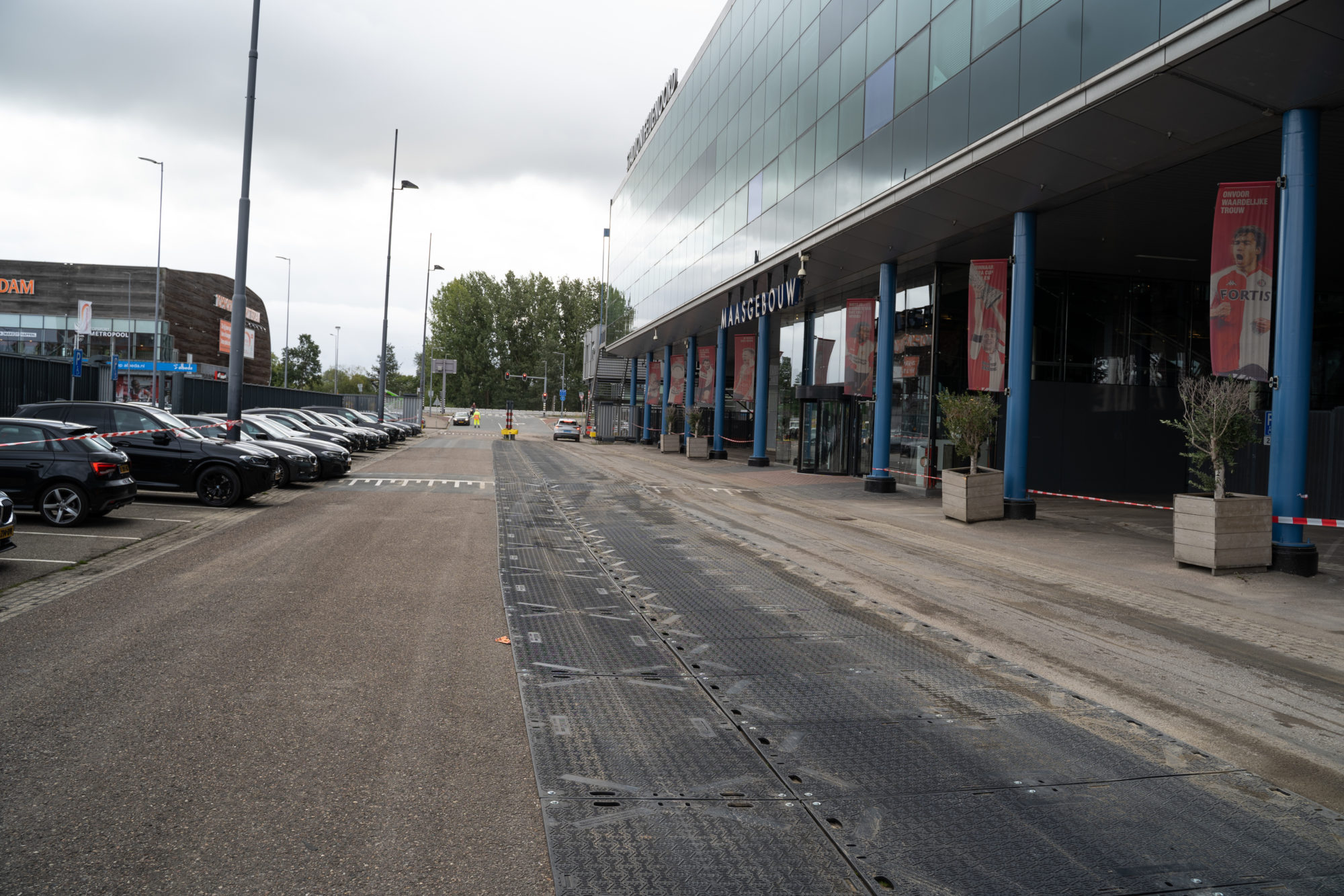 Tijdelijke weg Rotterdam - Ferex